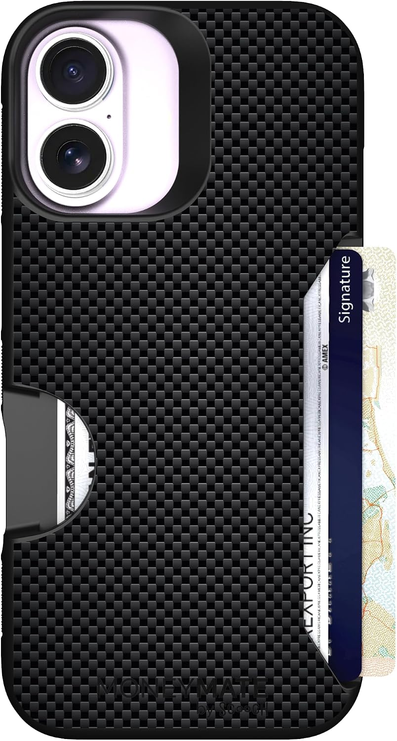 Amazon.com: Scooch for iPhone 17 Case with Card Holder, Moneymate ...