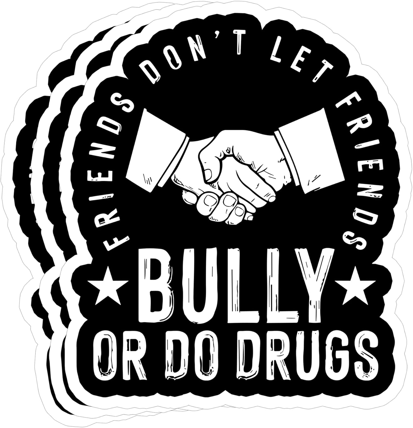 Amazon.com - 3 Pcs/Pack Stop Bullying Anti Bullying Sticker - Stop ...