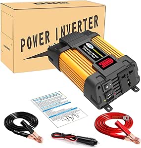 Amazon.com: Inverter Conversion, Car Correction Wave Led Display Dual ...