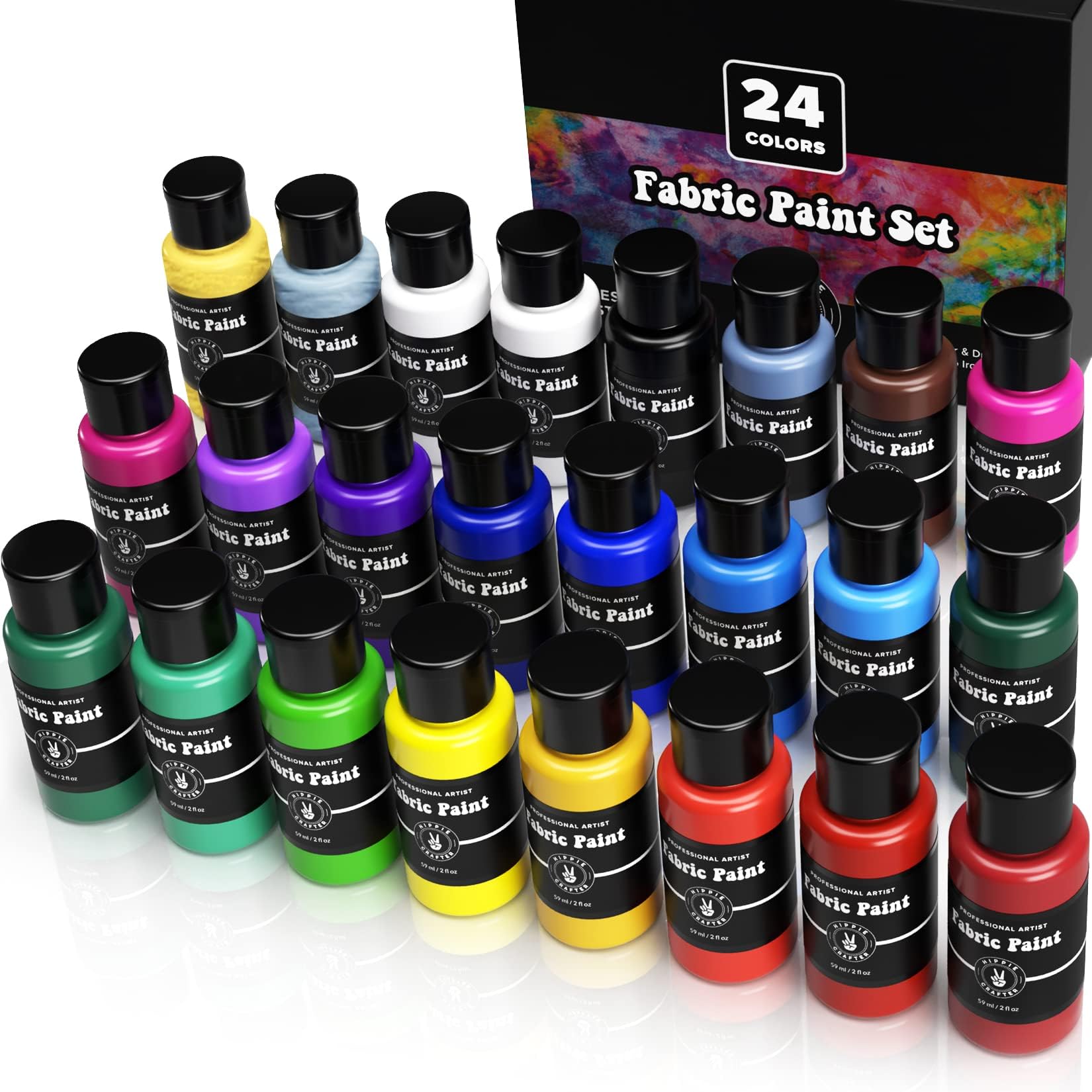 Amazon.com: Jacquard Textile 8 Color Set : Arts, Crafts & Sewing
