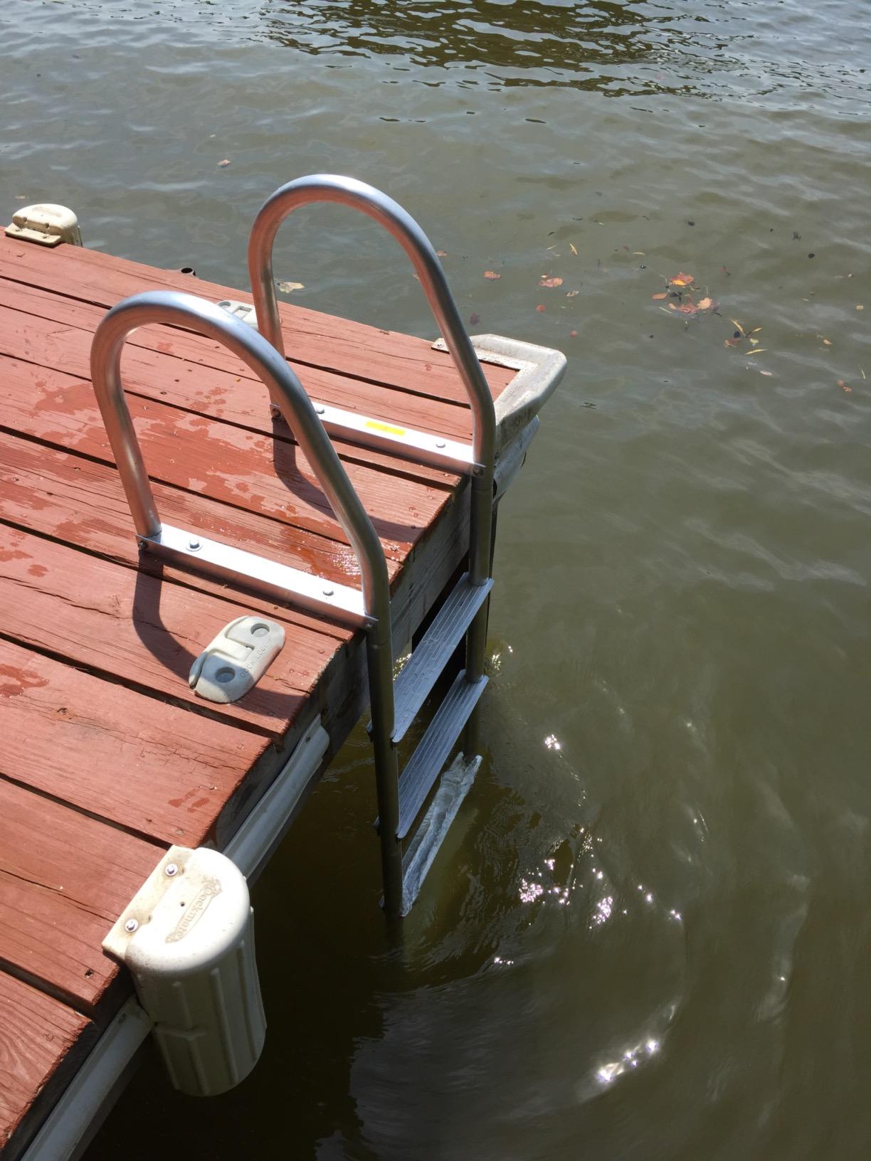 Amazon.com: Dock Edge ECO Weld Free Fixed Dock Ladder : Sports & Outdoors
