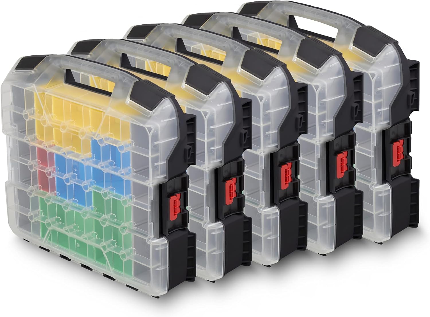 L-BOXX Sortimo W-BOXX 102 schwarz inkl. Insetboxes 5er Set ...