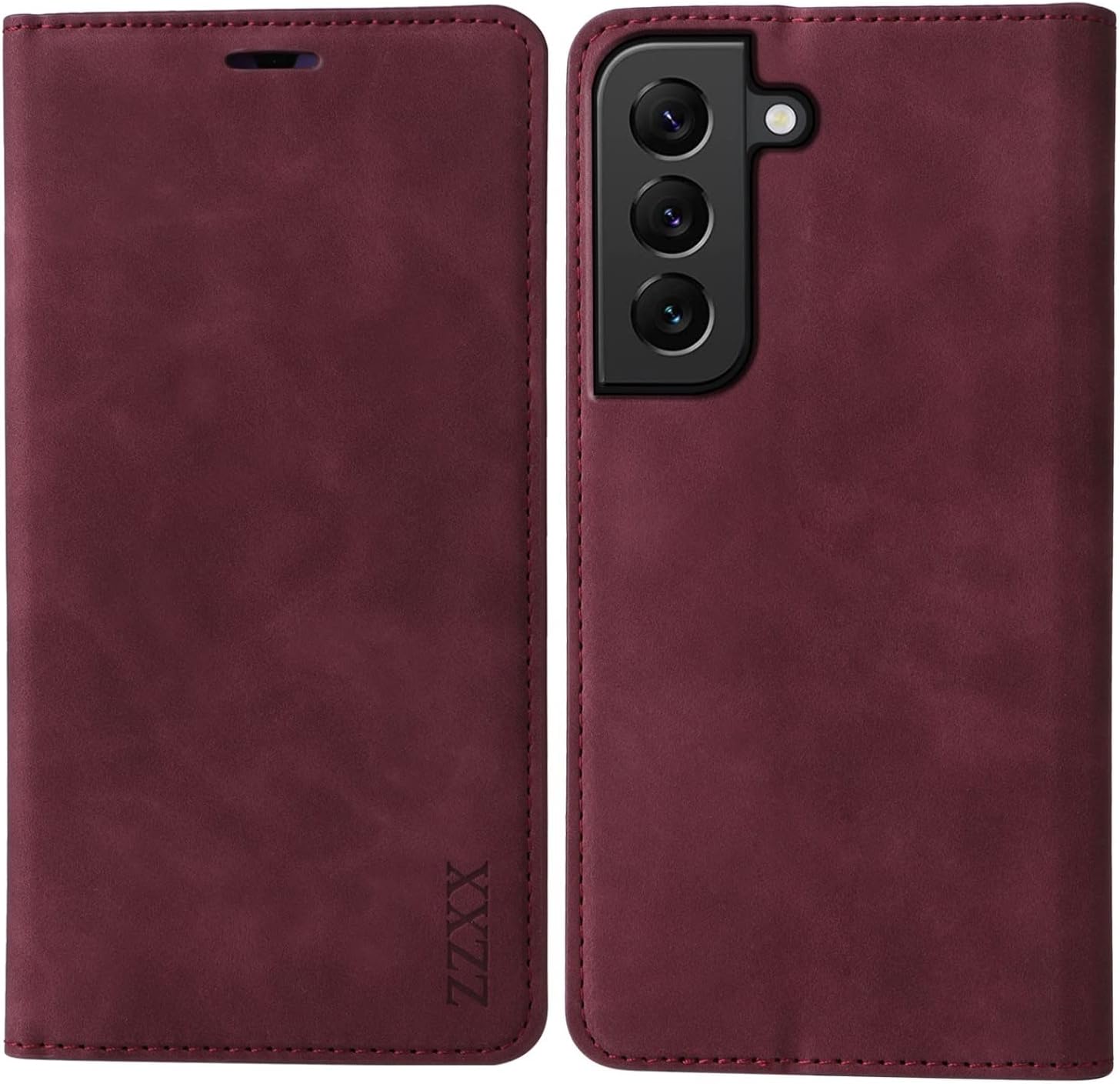 Amazon.com: Cracedily for Samsung Galaxy S22 Case, Flip Wallet Leather ...