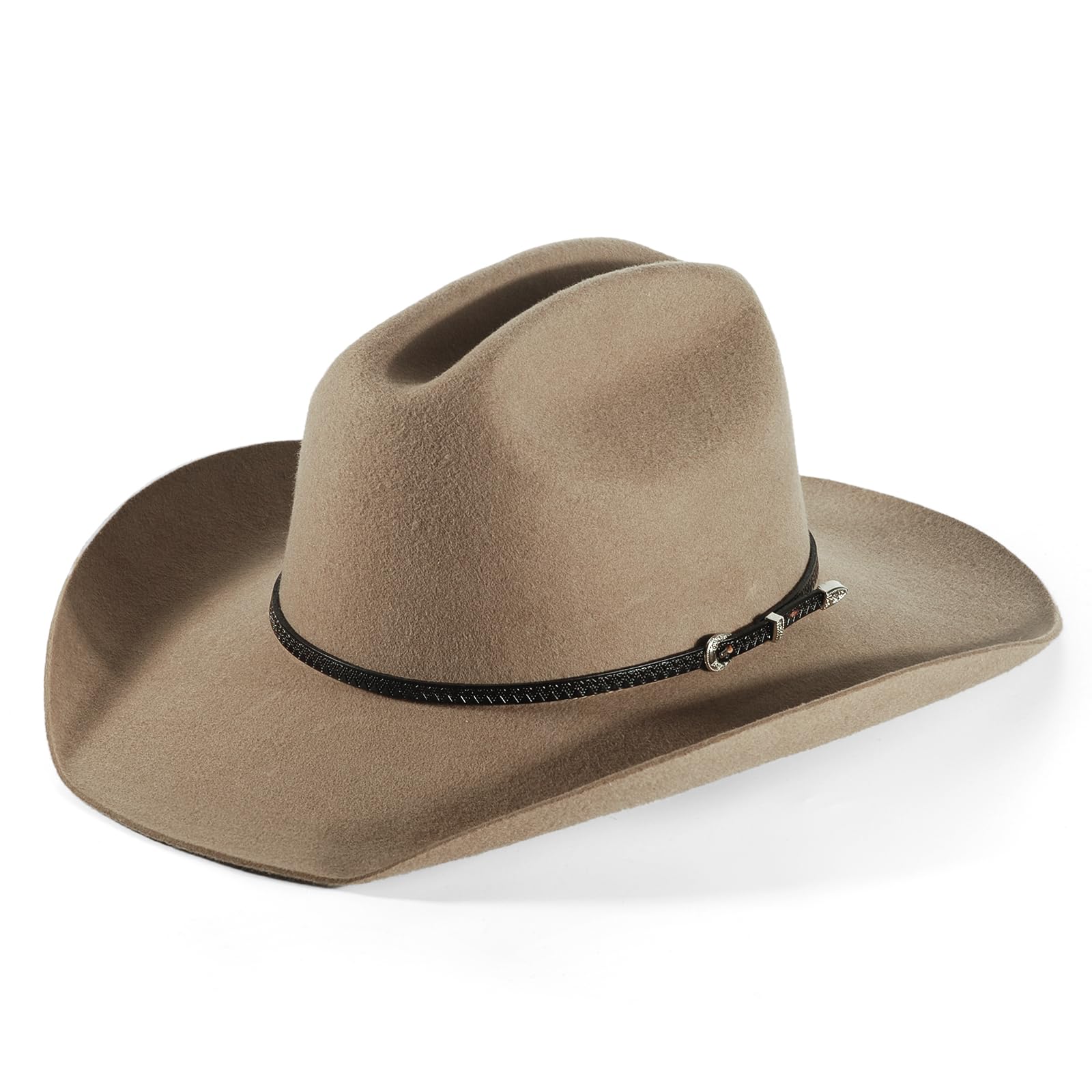 Snapklik.com : Cowboy Hat Mens Classic Cattleman Hat Cowboy Crease ...