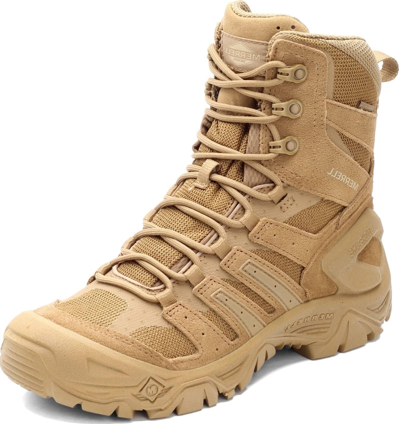 Amazon.com: Merrell Strongfield Tactical 8" Waterproof Unisex Boots ...