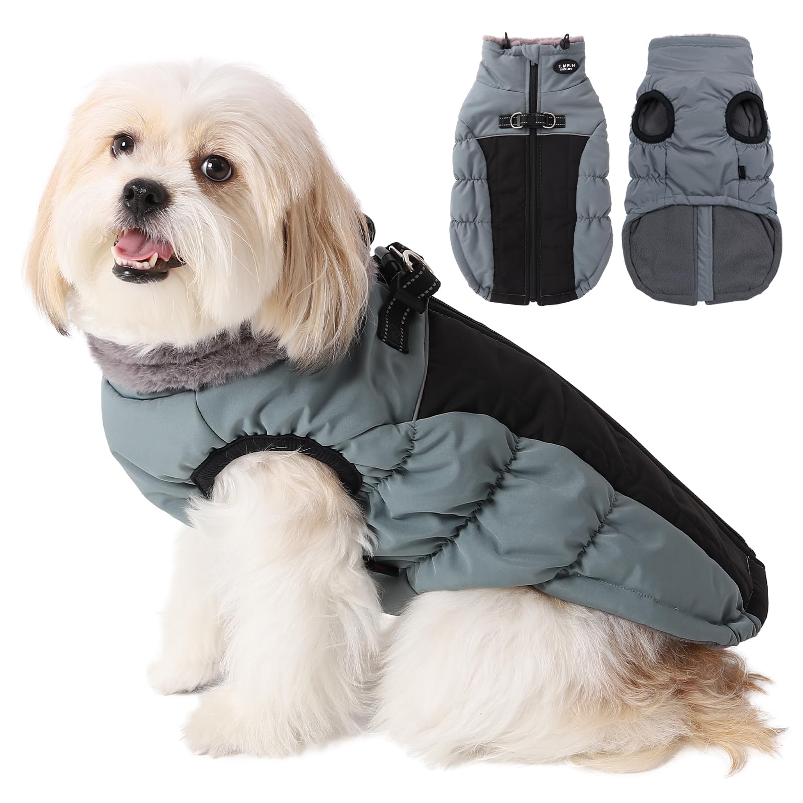 Amazon.com : Gyuzh Dog Coat Jacket Vest Clothes Dog Harness Coat ...