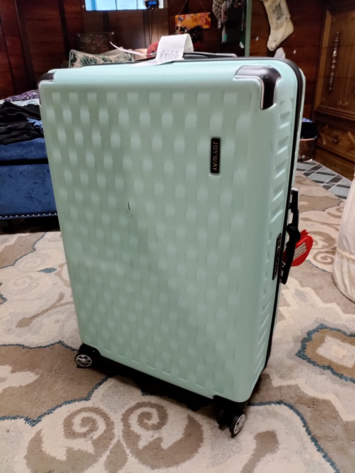 $20/mo - Finance Melalenia ABS Hardside Large Suitcase, 28 Inch luggage ...