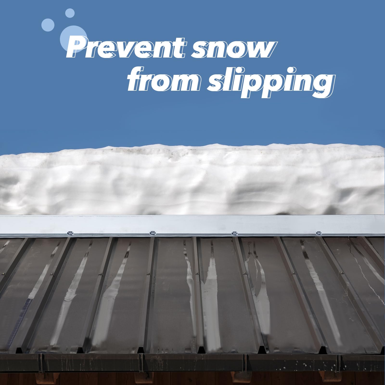 Metal Roofing Ice Breaker Roof Snow Removal Mieux Life 5 Ft Roof Snow