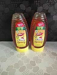 Dabur Honey Squeezy Pack 800g (400gx2, Pack of 2) | 100% Pure | World's No.1 Honey Brand with No ...