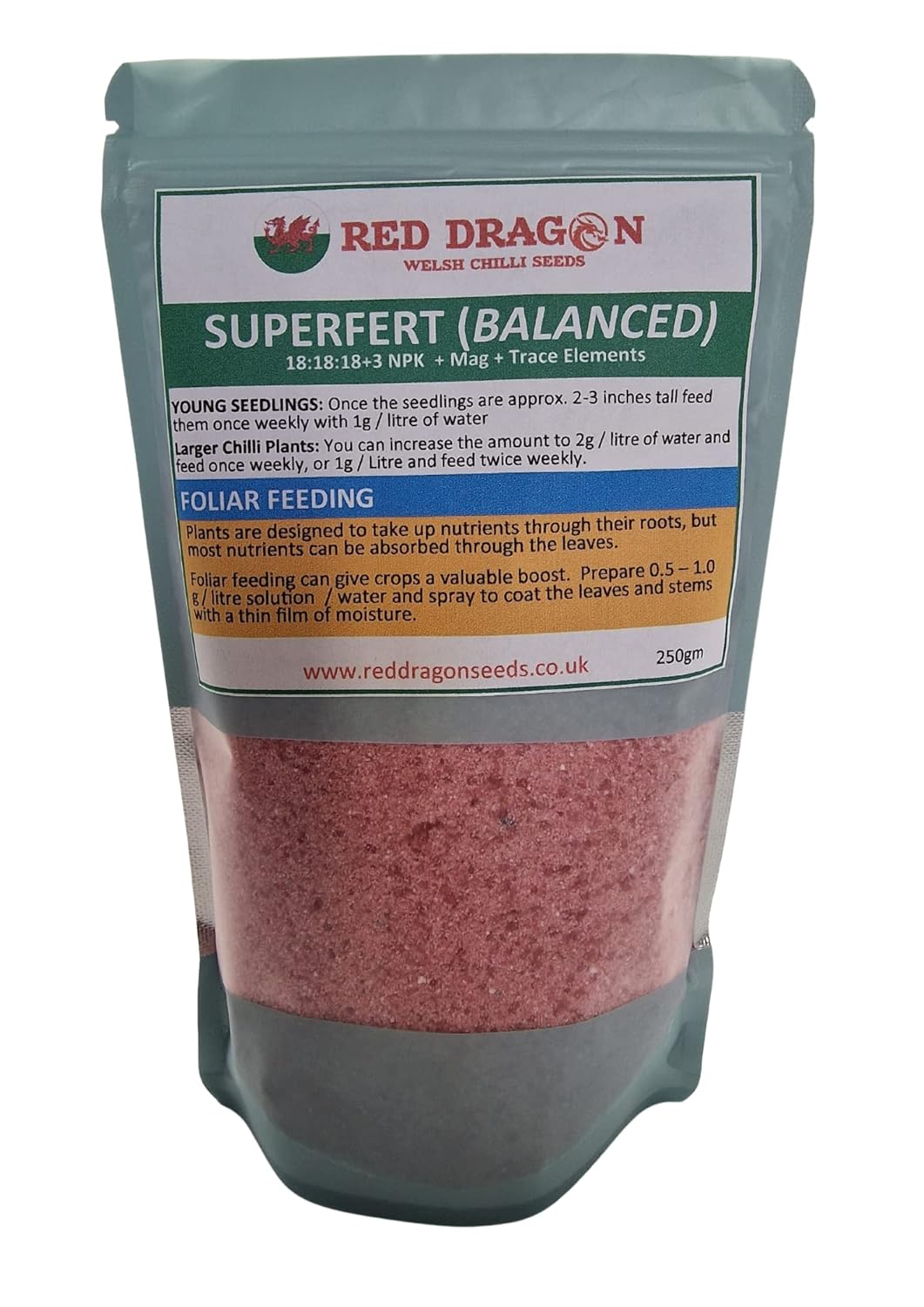 SuperFert Plant Fertilizer - Soluble Balanced 18-18-18 NPK +3 MgO ...