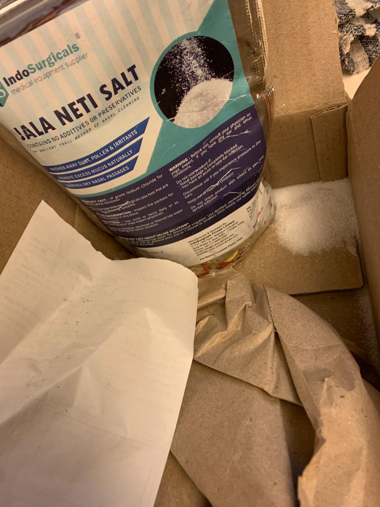 IS IndoSurgicals Jala Neti Salt (450 Gm) : Amazon.in: Health & Personal ...