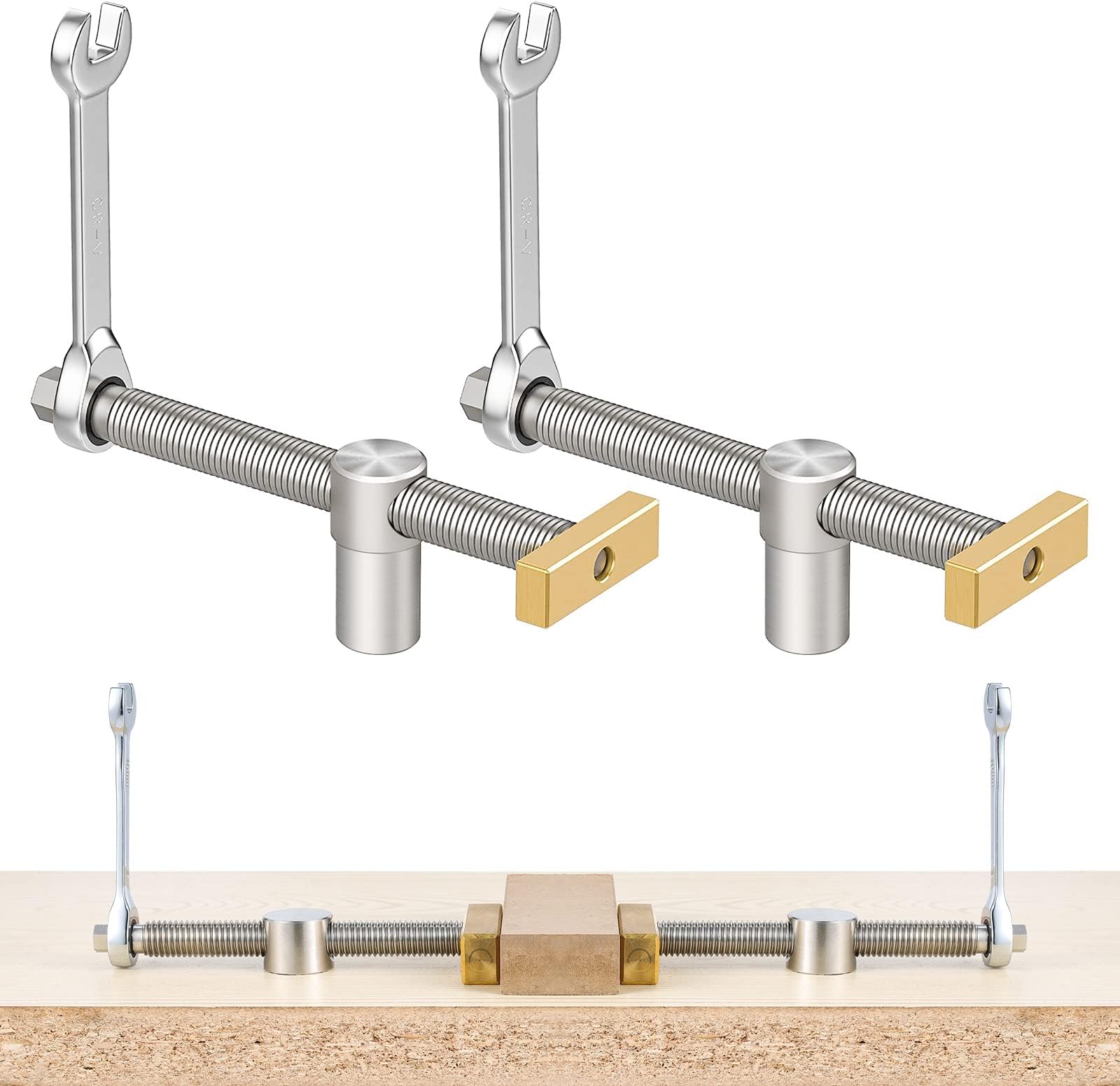 LKHOME Bench Dogs Clamp 20mm Hold Down Clamps Stainless Steel ...