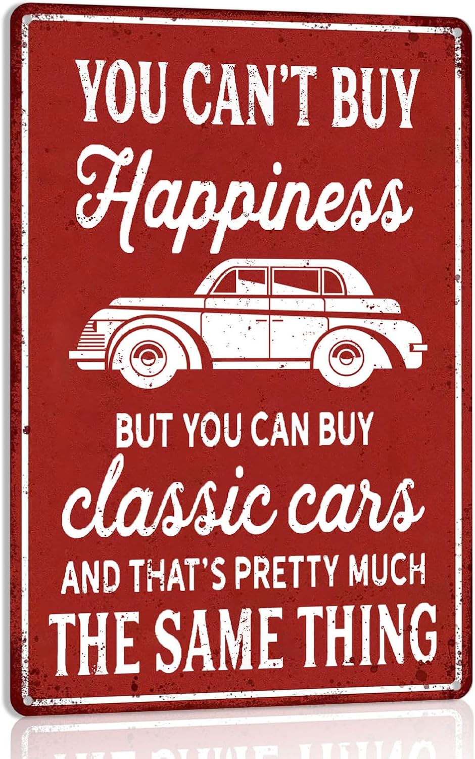 Amazon.com: Classic Car Gifts For Men Vintage Car Decor Funny Garage ...