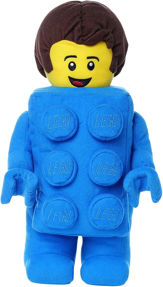 Amazon.com: Lego Minifigure Brick Suit Guy 13" Plush Character : Toys ...