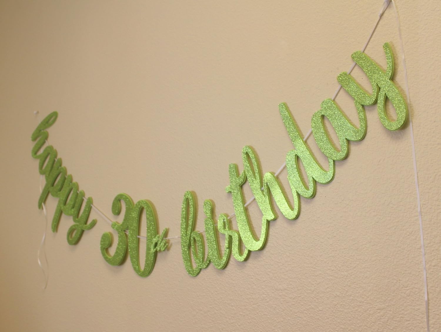 All About Details Happy 30th Birthday Cursive Banner 1set 30th All About Details Happy 30th Birthday Cursive Banner 1set 30th