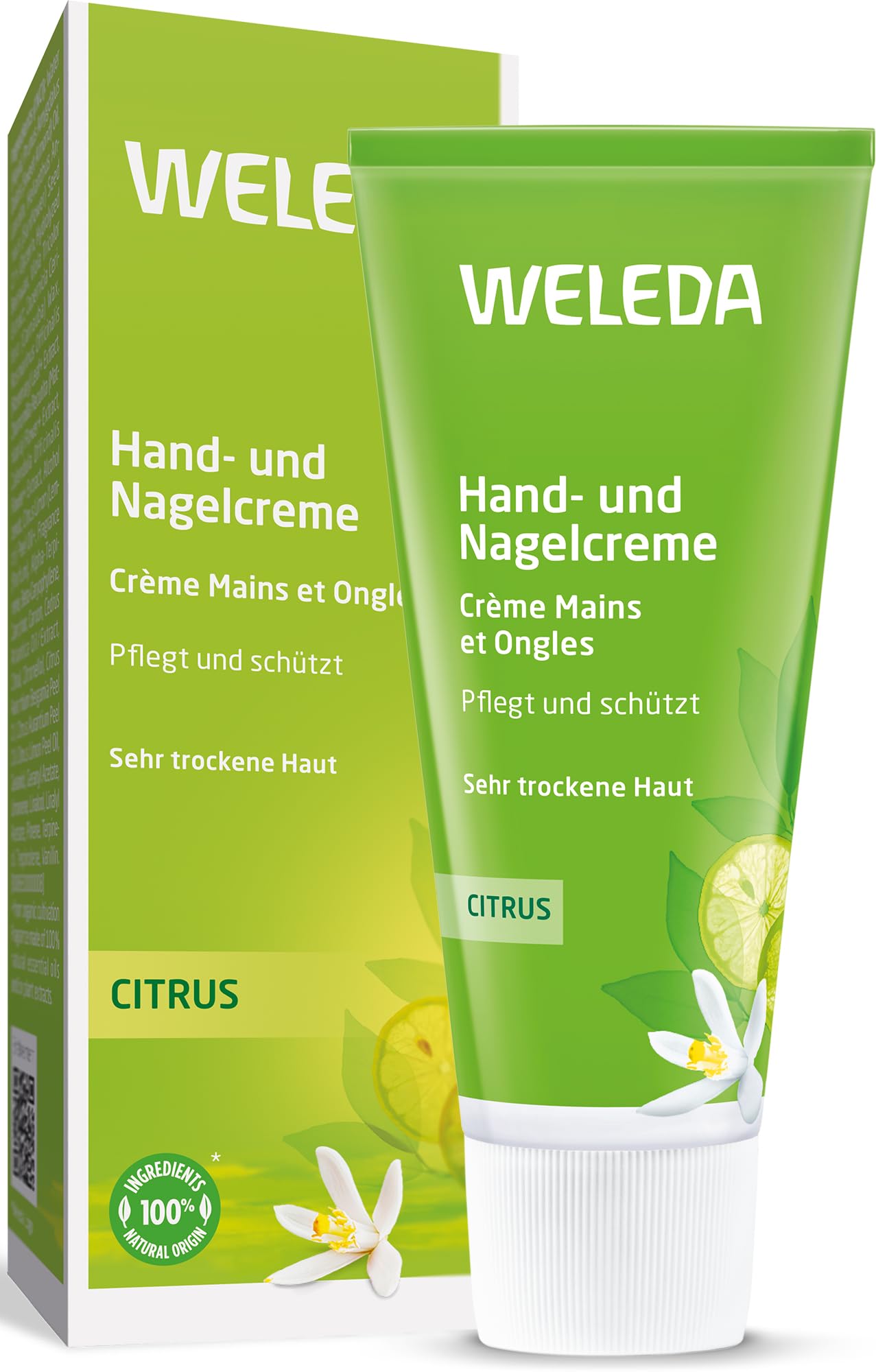 WELEDA Bio Handcreme Citrus - 2in1 Naturkosmetik Handpflege ...