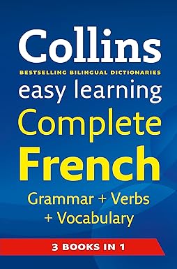 Easy Learning Complete French Grammar, Verbs and Vocabulary (3 books in ...