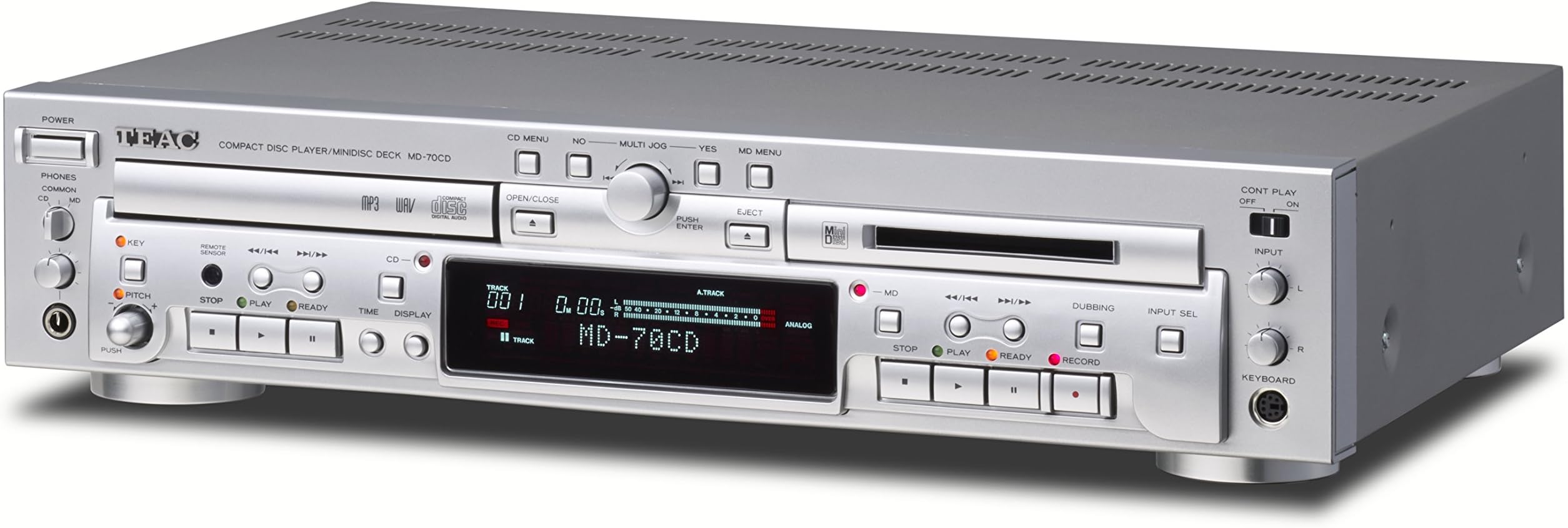 Amazon.com: Teac AD-850-SE CD Player & Cassette Player with USB ...