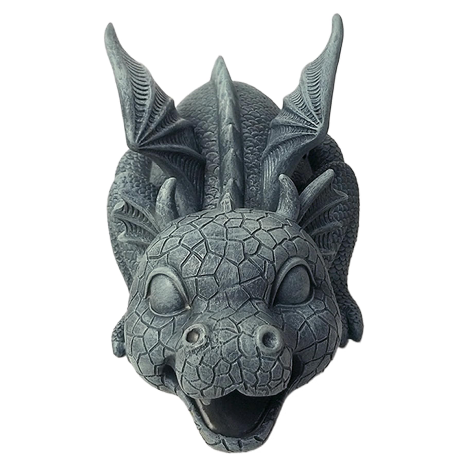 Buy Dragon Fountain Resin Pond Spouting Dragon Garden Statue Weather ...