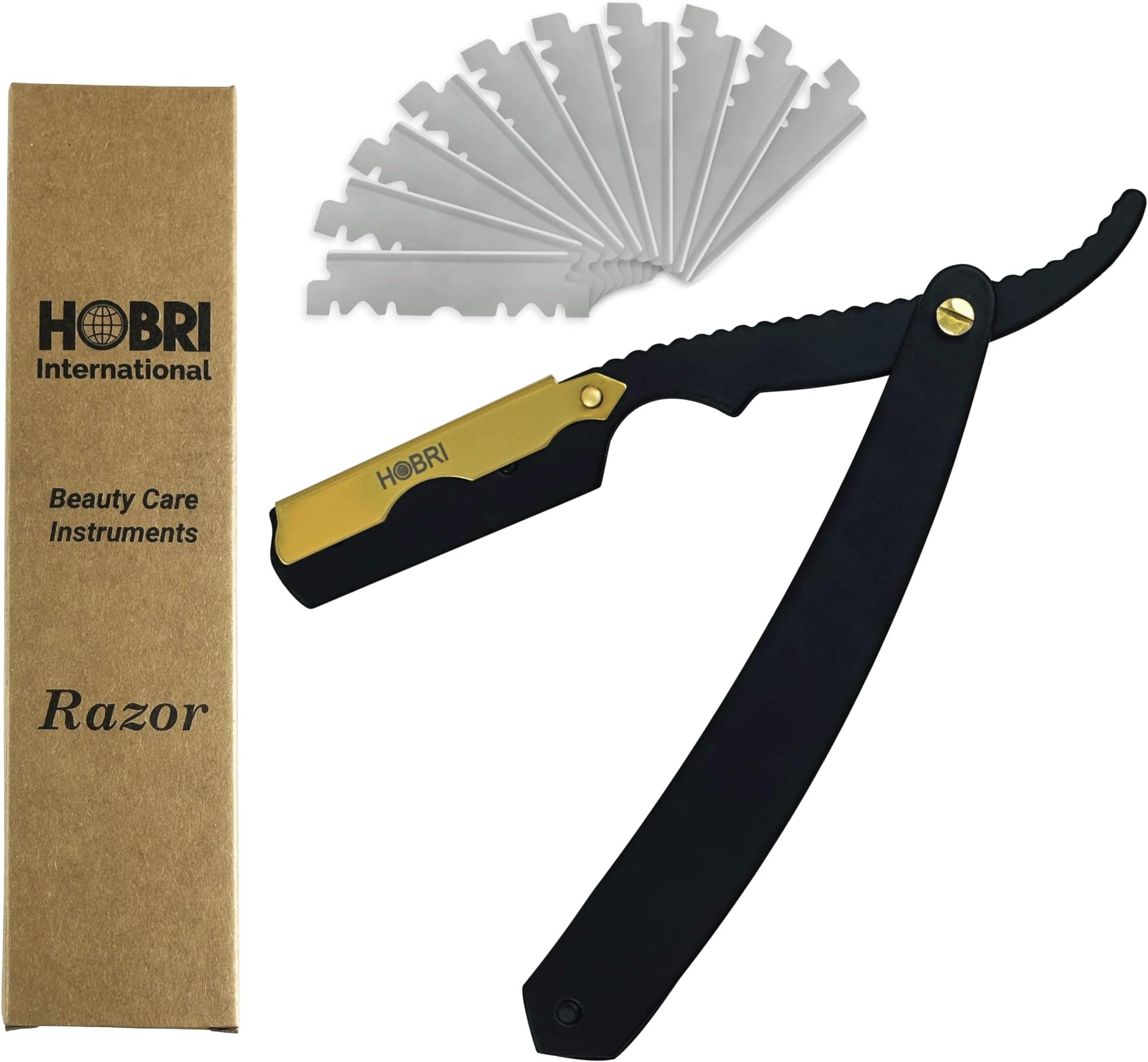 Amazon.com: The Beard Club Straight Razor for Men - Navajas Para ...