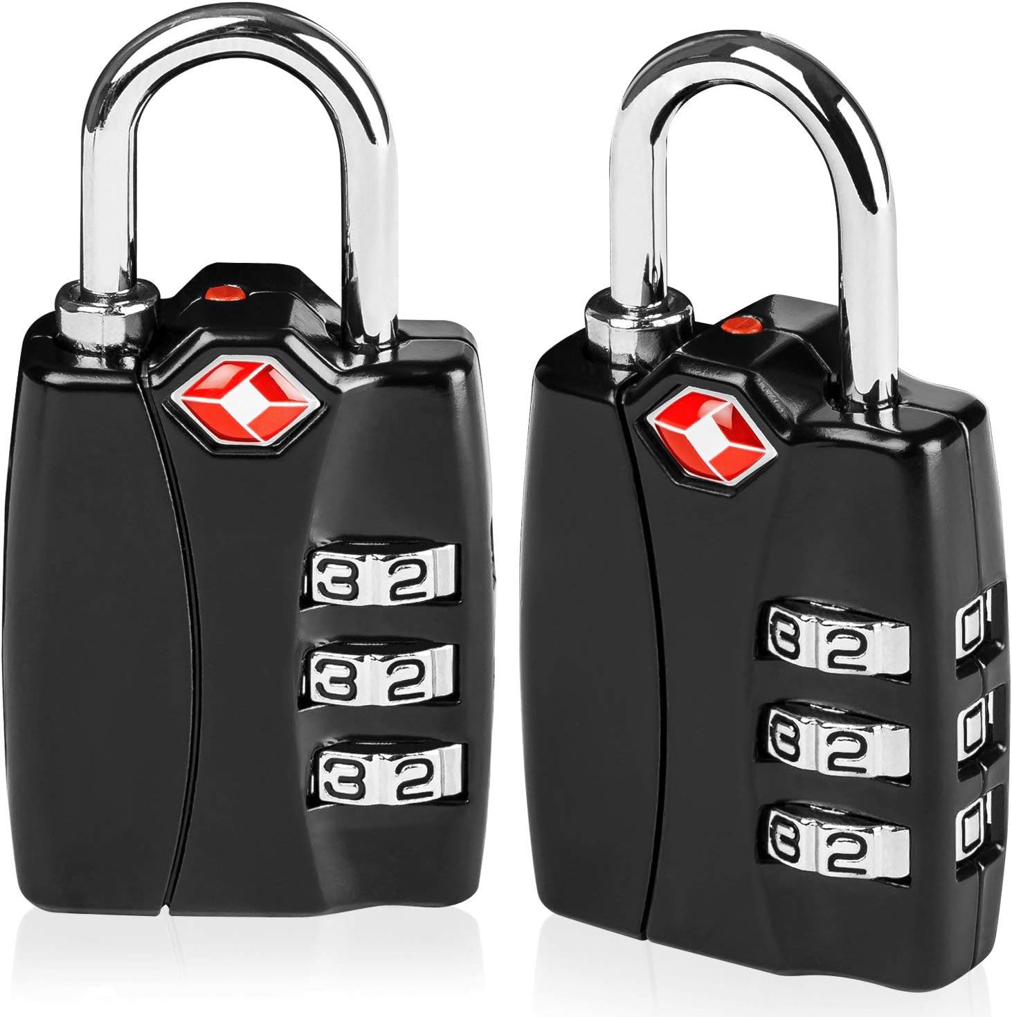 Seguro Lock - Cerraduras de equipaje de viaje compatibles con TSA ...