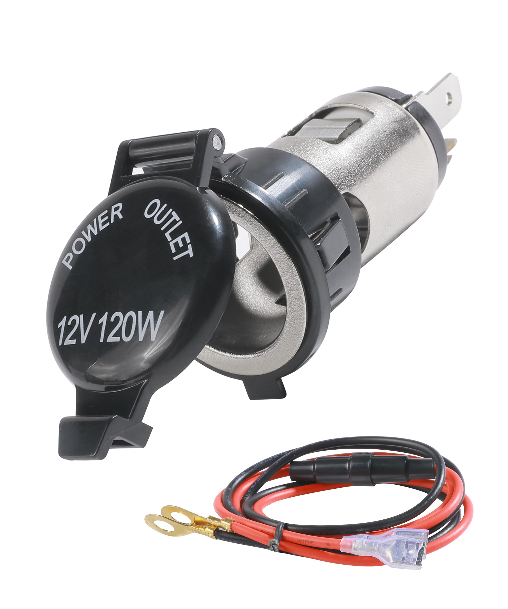 Amazon.com: SCUARI Cigarette Lighter Socket,Car Accessories 12V ...