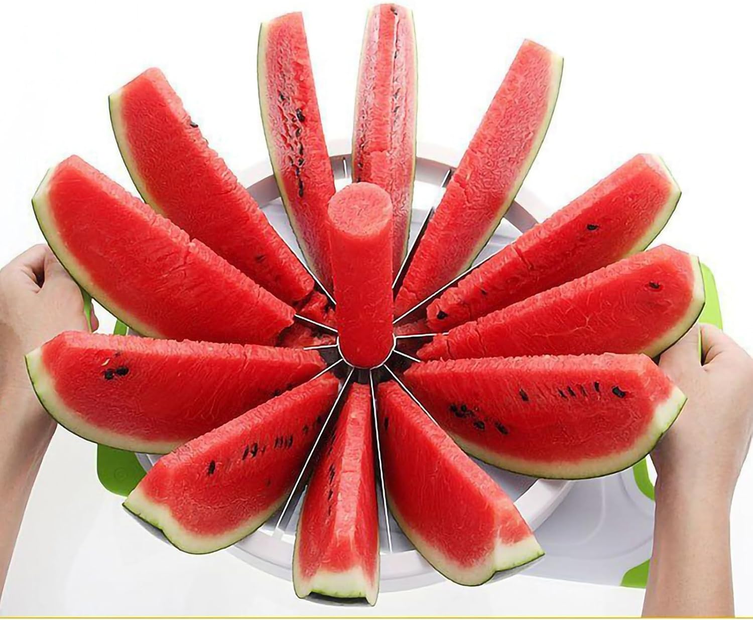 Amazon.com: Extra Large Watermelon Slicer Cutter, Stainless Steel Melon ...