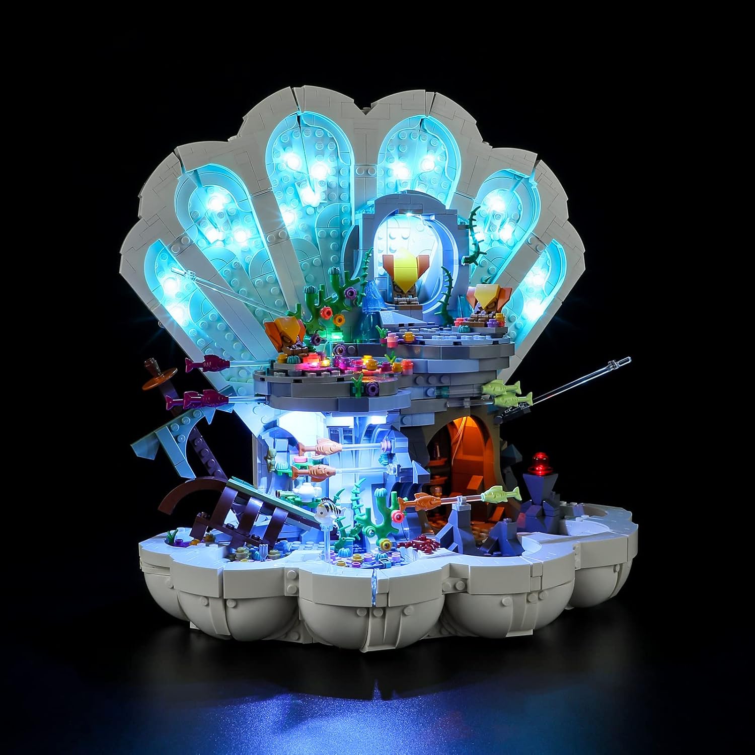 LIGHTAILING Light for Lego- 43225 The Little-Mermaid Royal Clamshell ...