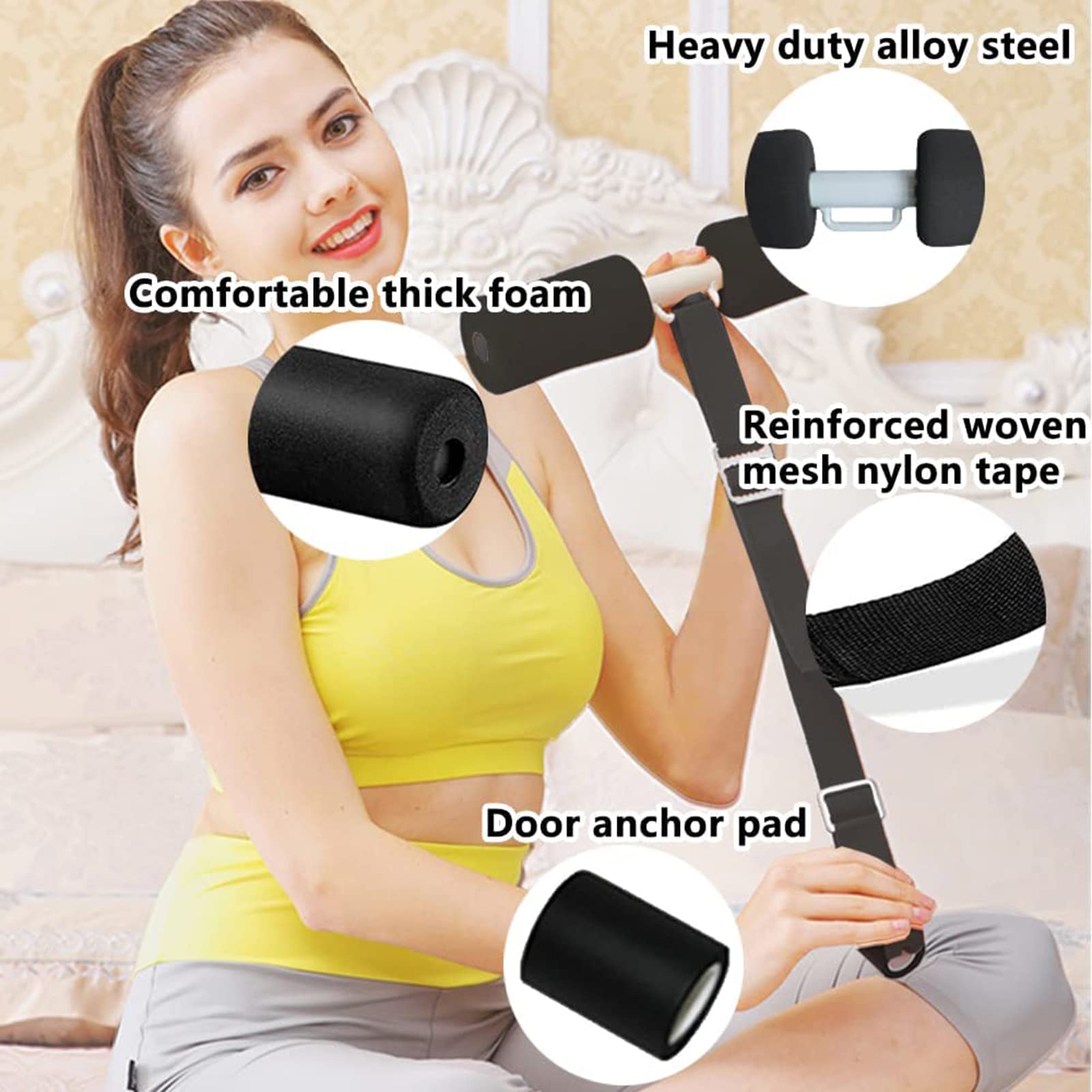 Allenamento Muscoli Posteriori Attrezzo LoGest Per Curl Gambe A Muro ...