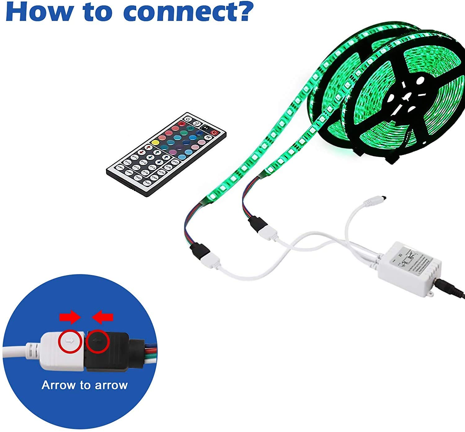 Snapklik.com : Yiliaw 2-Port 44 Key IR Remote Controller Wireless ...