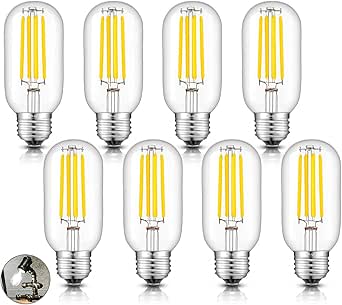 CRLight 5W LED Tubular Bulb 4000K Daylight White 550LM Dimmable, 55W ...