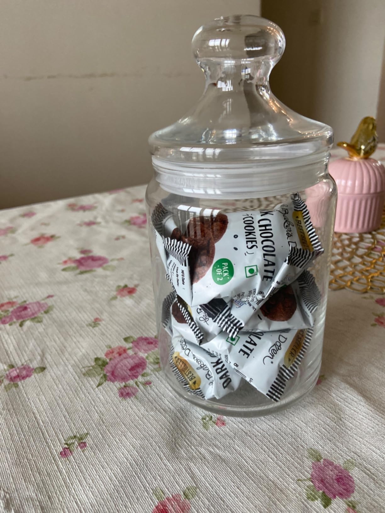 Buy Luminarc Pot Club Glass Jar With Glass Lid (500 Ml) - Transparent ...