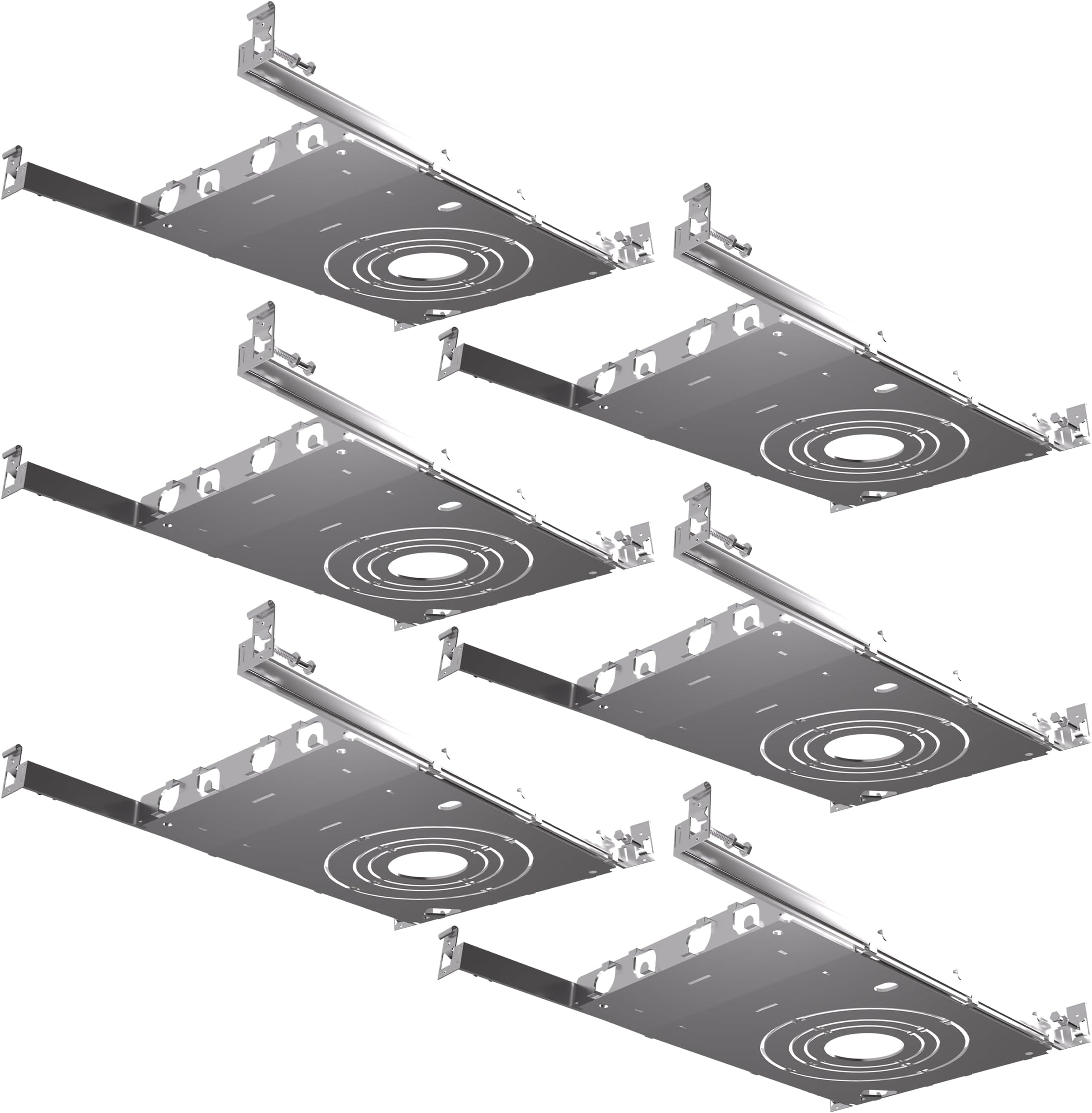 24 Pack New Construction Mounting Plate for 3/4/6 inch LED Downlight ...