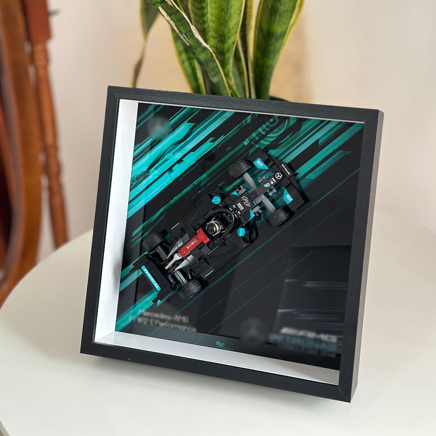 Amazon.com: iLuane Display Wallboard for Lego Speed Champions Mercedes ...