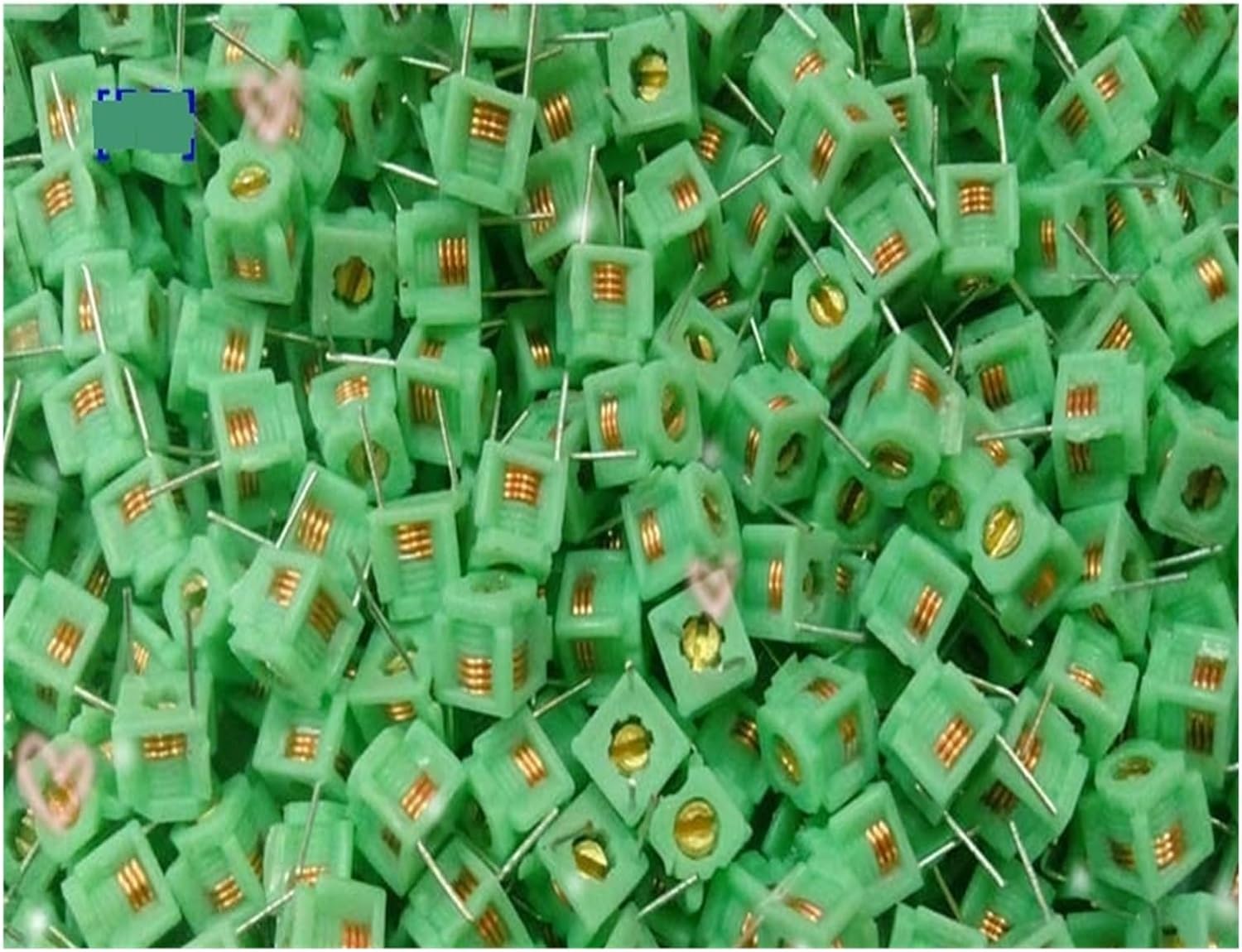 Amazon.com: MANGAO 50 PCS Emitter Inductance 2.5T 2.5 Adjustable ...