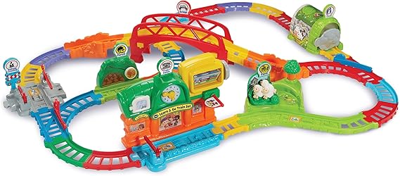 VTech Toot-Toot Drivers Learn & Go Train Set, Track Set with Motorised ...