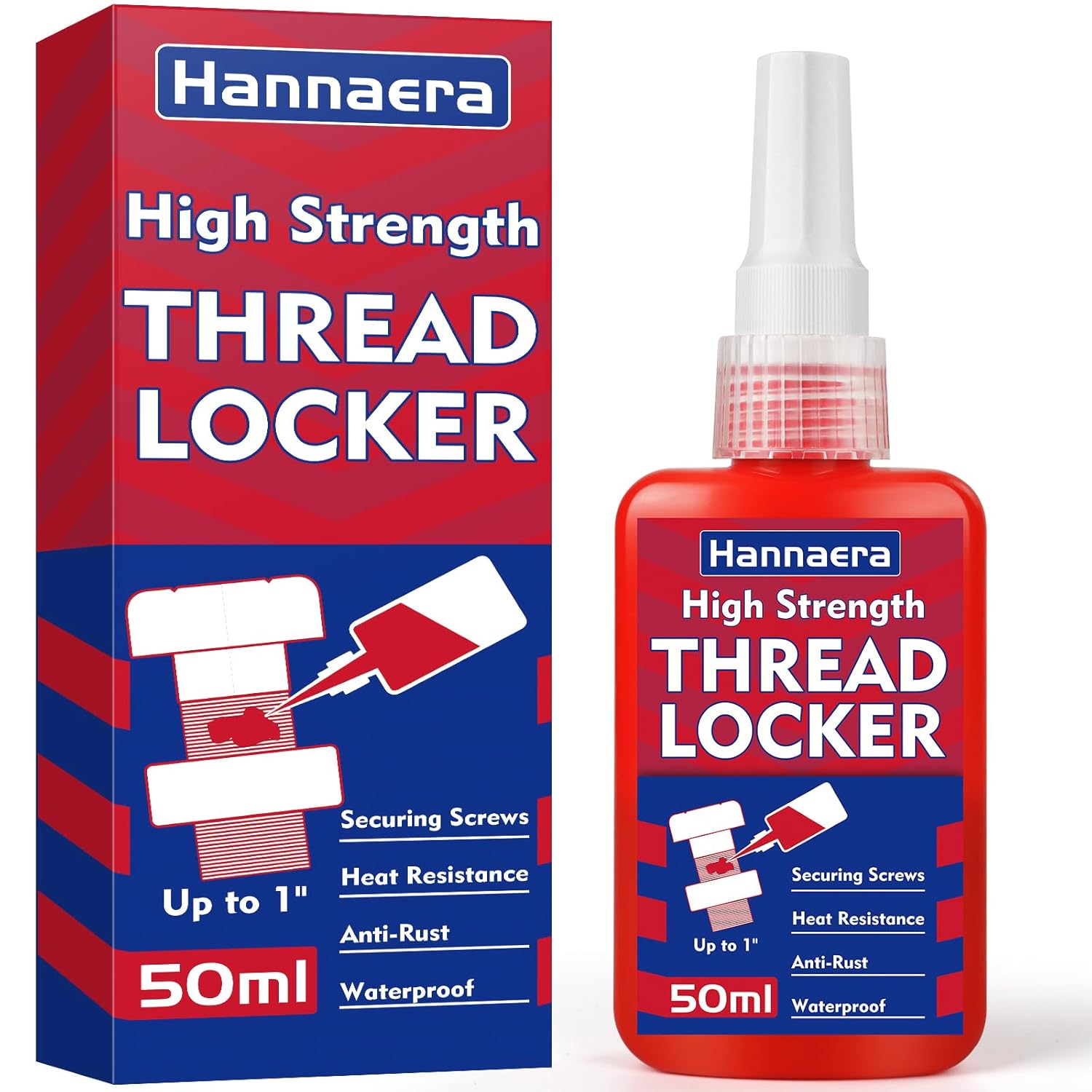 Thread Locker High Strength, Lock & Seal Nuts, Bolts, Fasteners and ...