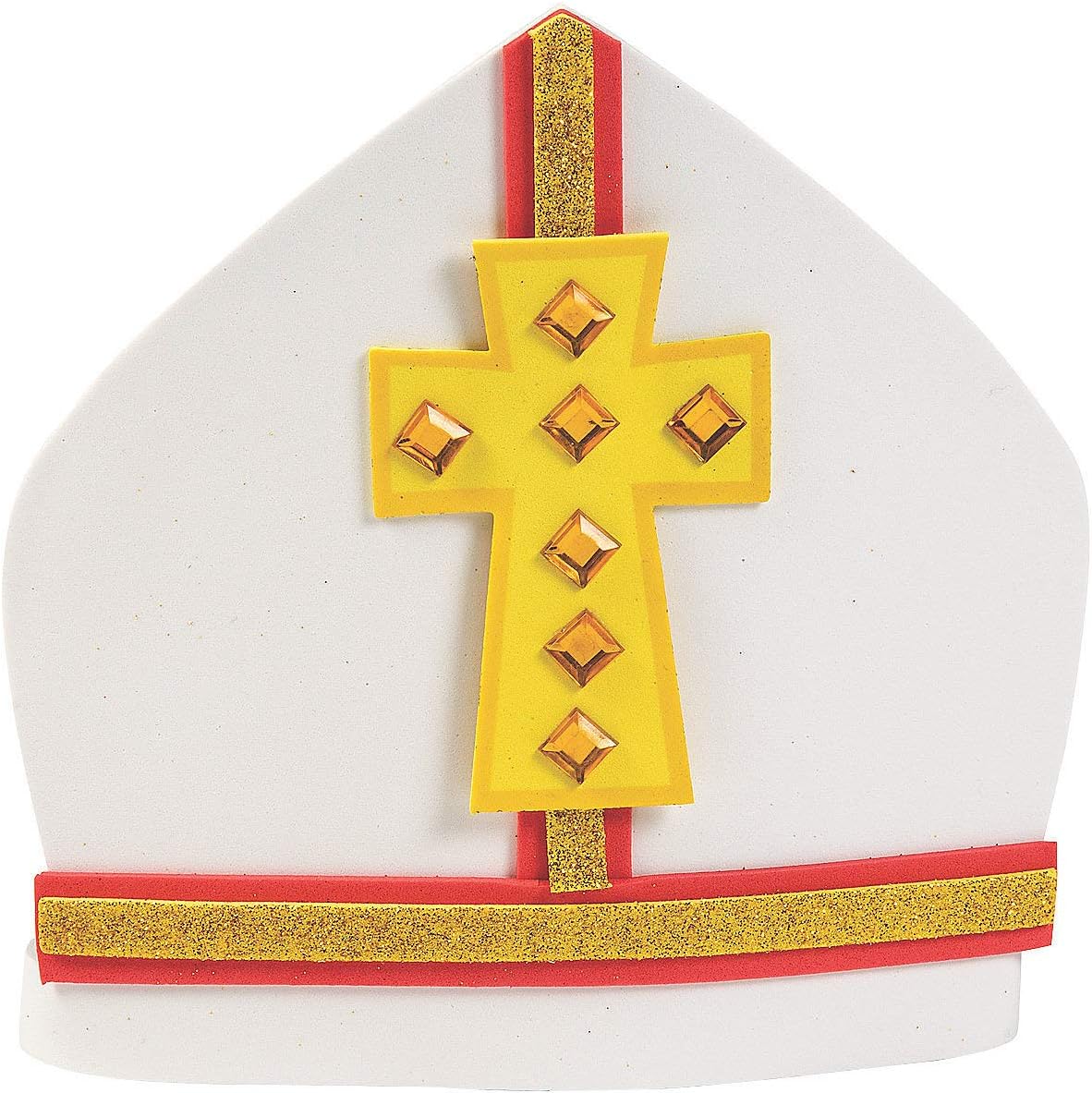 Amazon.com: Pope Hat Craft Kit - Crafts for Kids and Fun Home ...