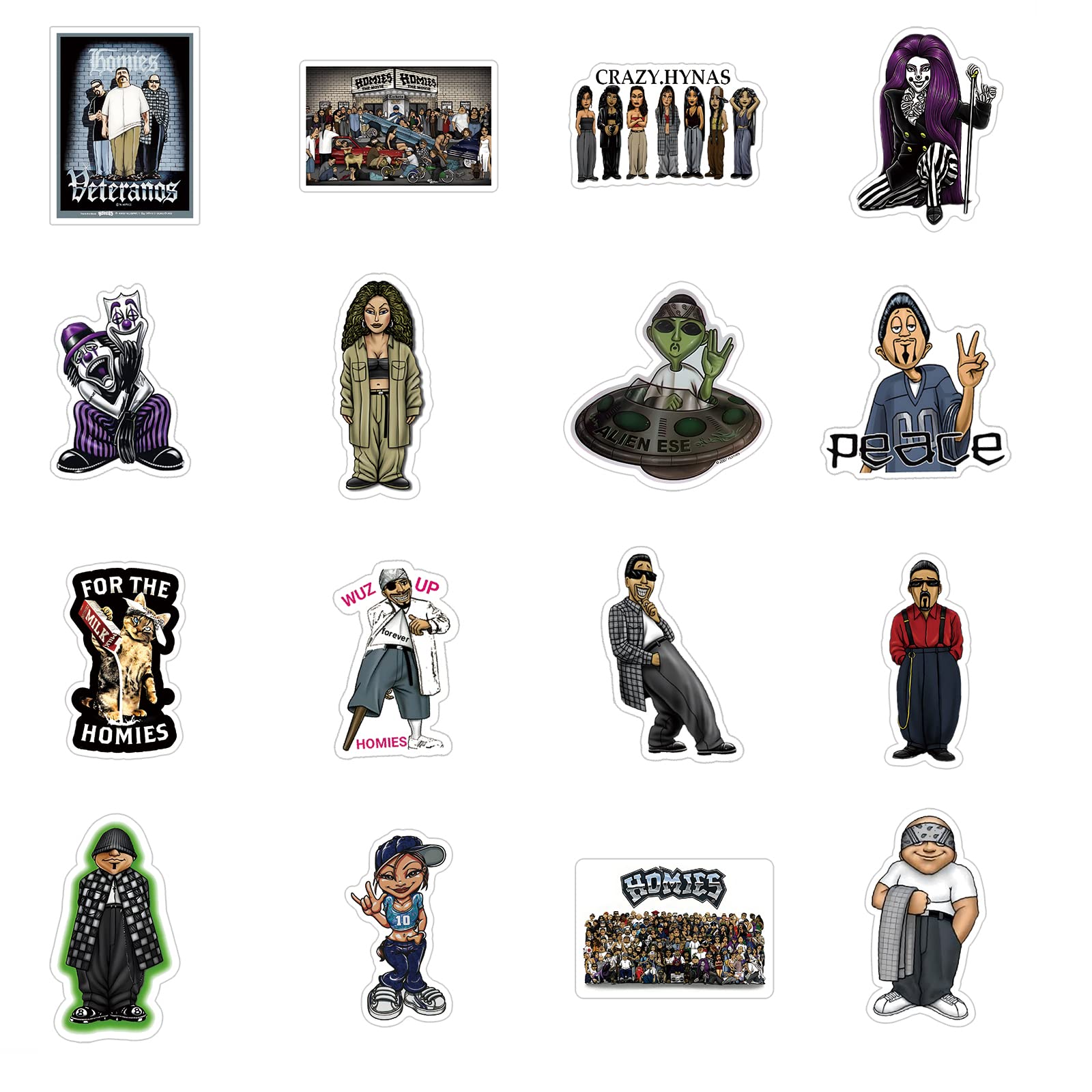 Homies Character List