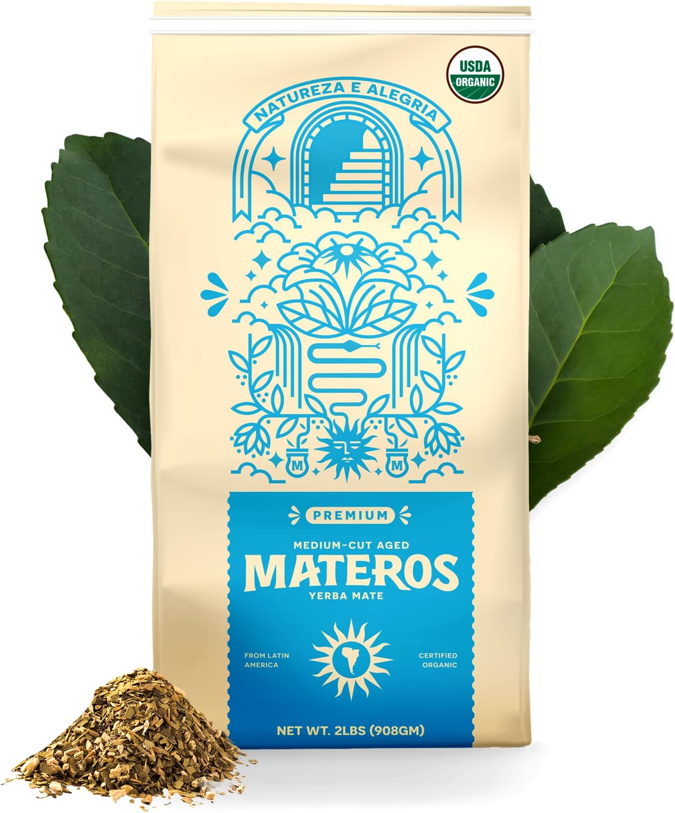 Amazon.com: The Mate Factor Yerba Mate Energizing Herb Tea Bags ...