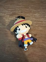 Amazon.com: One Piece Monogram 3D Figural Foam Bag Clip in Blind Bag ...
