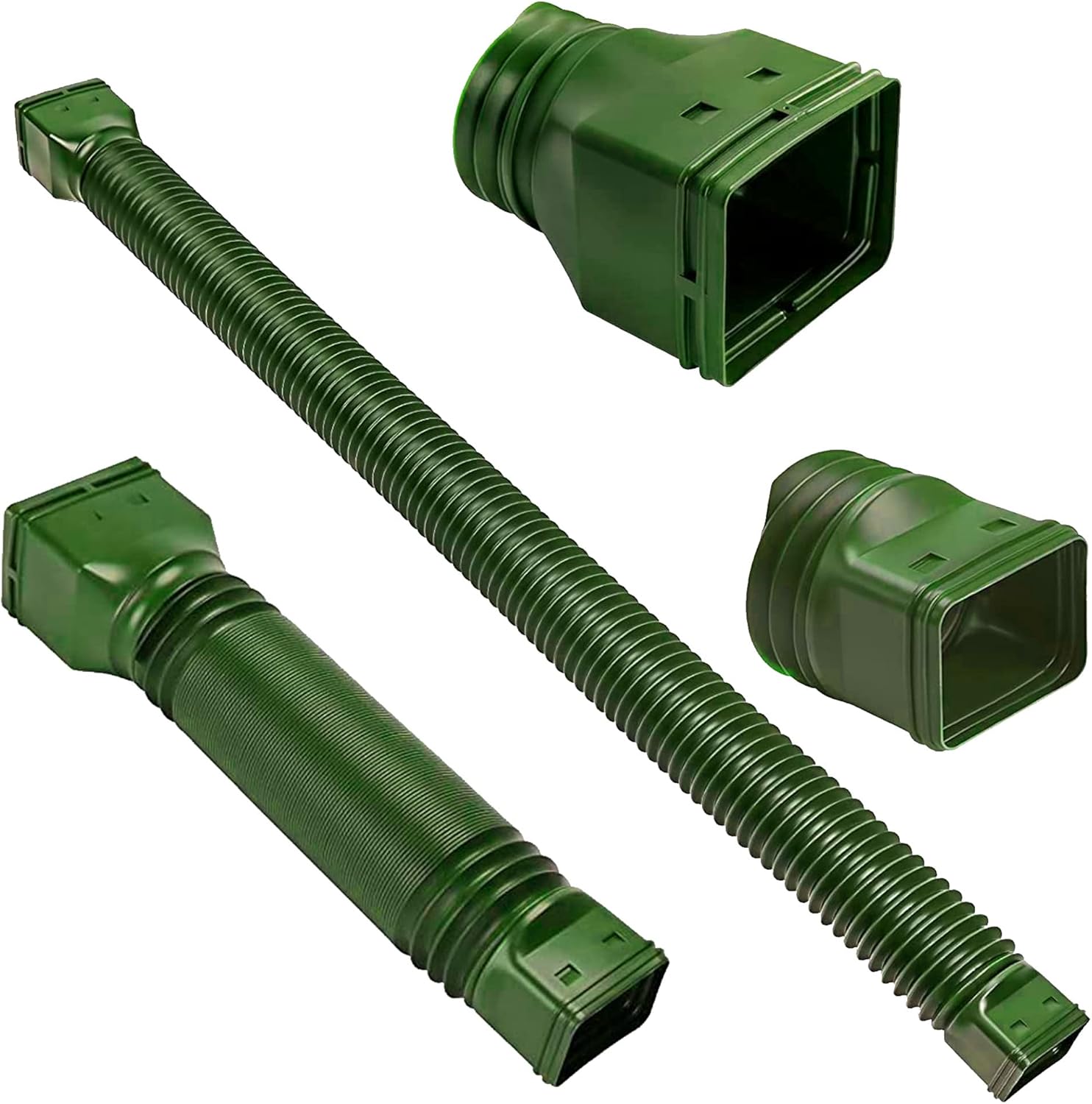 Amazon.com : UNICHIC Rain Gutter Downspout Extension is Malleable ...