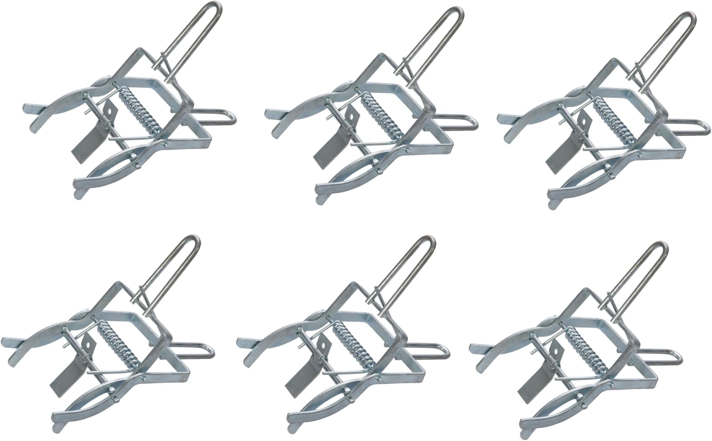 Woodside 4 Pack of Heavy Duty Mole Claw Scissor Traps Fast Humane Kill ...