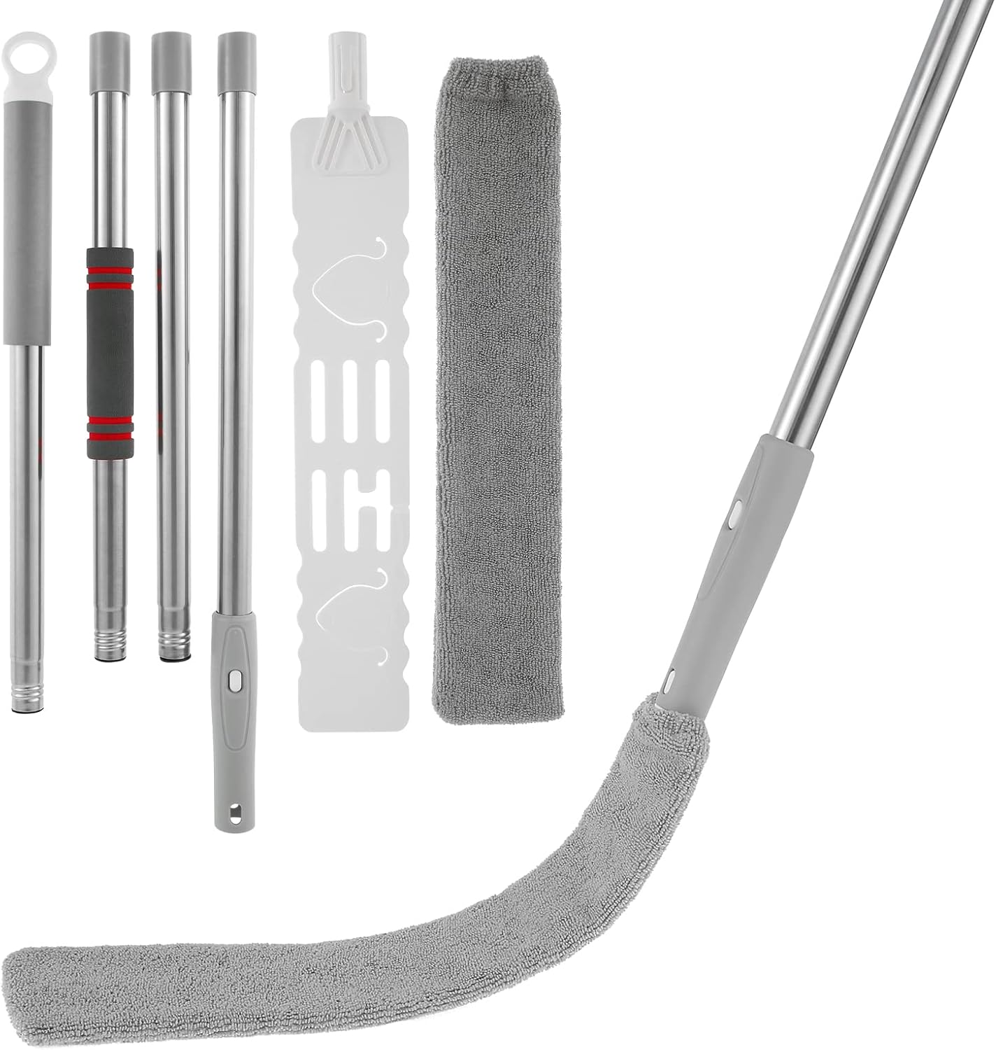 Amazon.com: Retractable Gap Dust Cleaner Flexible Bendable Microfiber ...