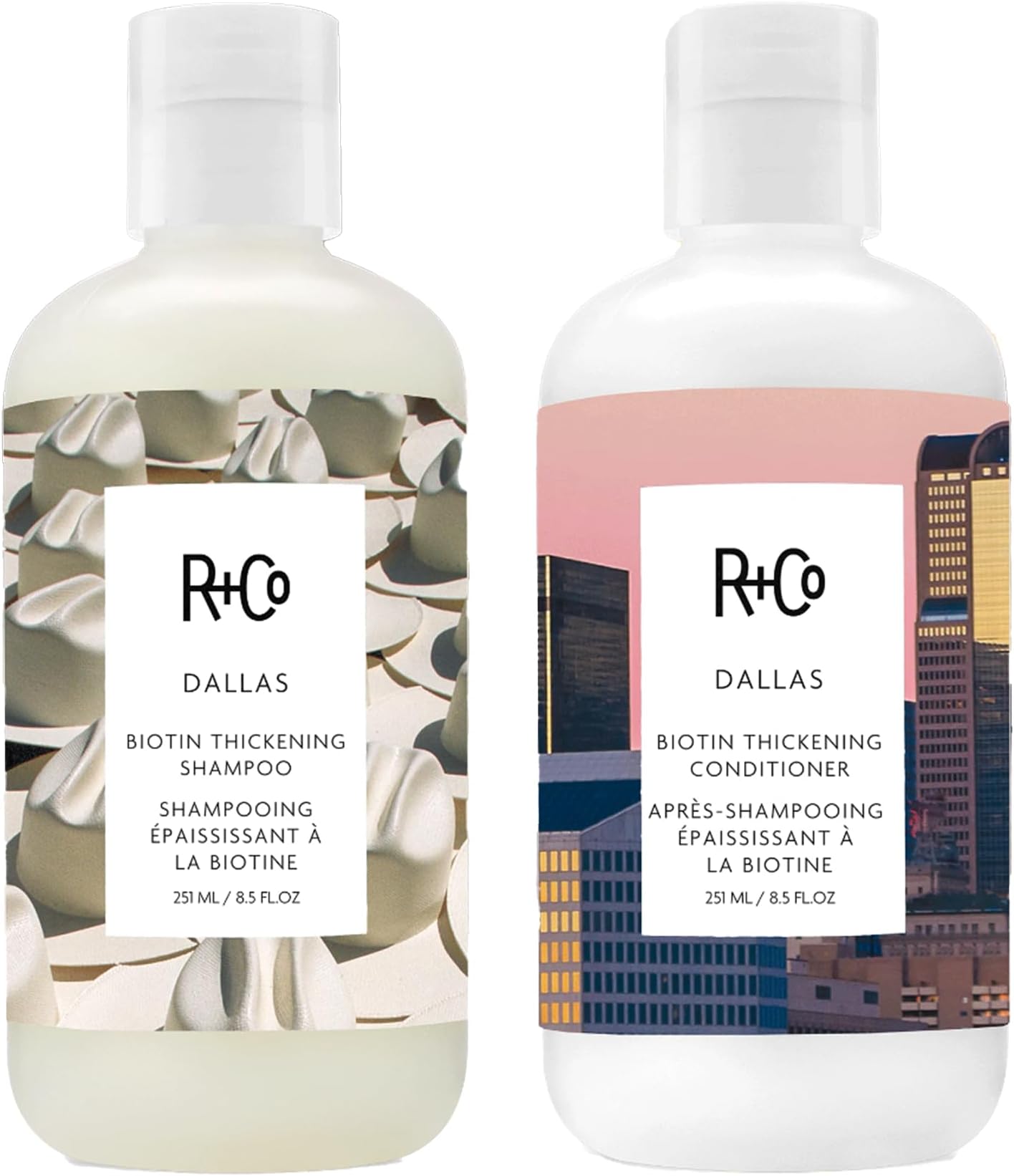Amazon.com : R+Co Atlantis Moisturizing B5 Hair Shampoo and Conditioner ...