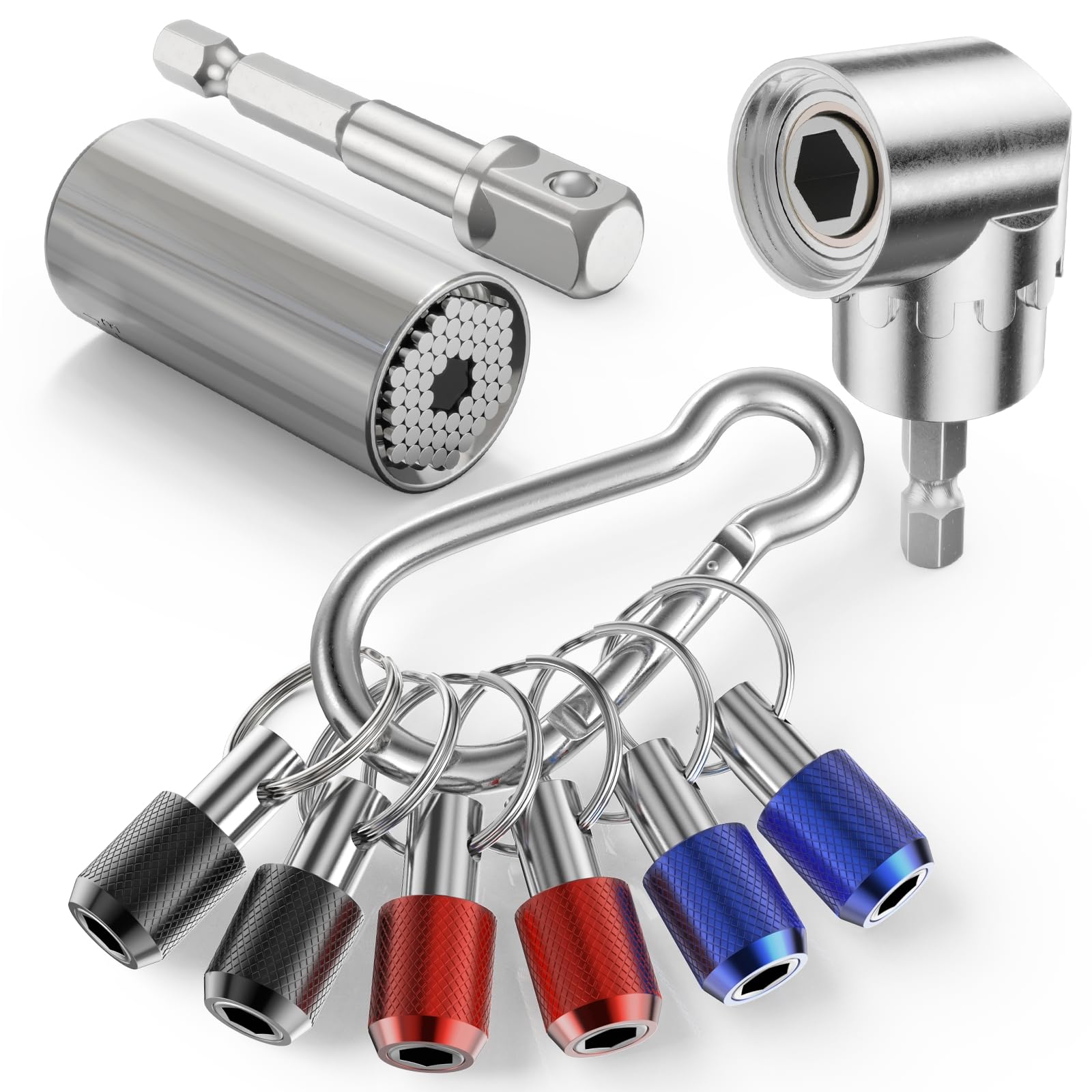 Snapklik.com : Tools Gifts For Men,7mm-19mm Universal Socket Ratchet ...