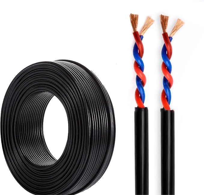 16/2 Gauge Twisted Pair Wire-20/18/16/14 AWG Stranded Copper Wire ...
