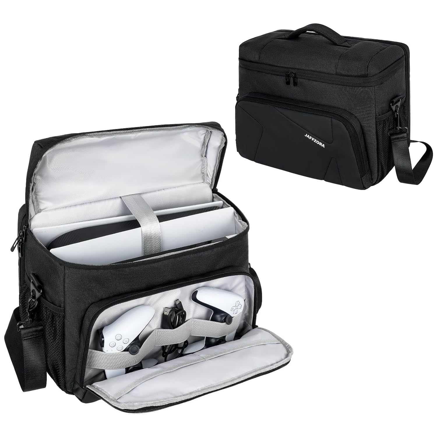 Amazon.com: Jaffzora Carrying Case Fits for PS5/PS5 Pro/PS5 Slim ...