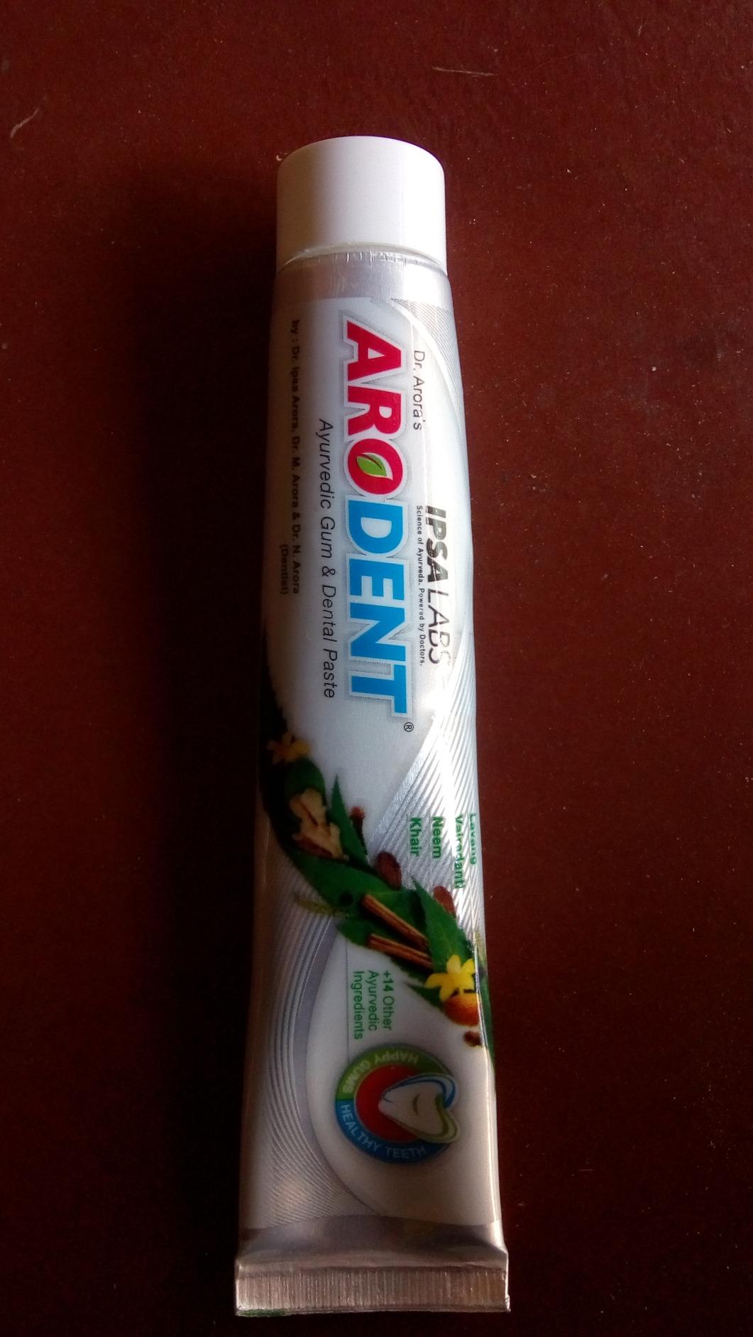 Arodent Ayurvedic Gum & Dental Paste 50gms Toothpaste For Plaque ...