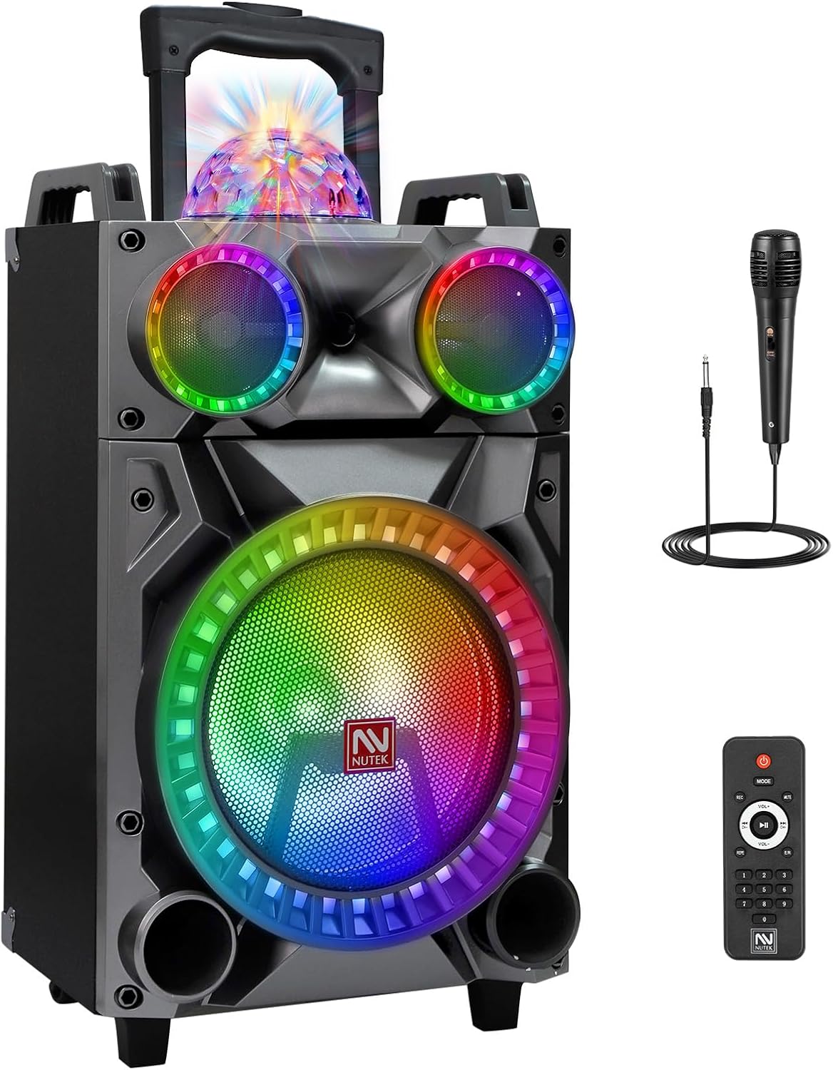 Amazon.com: ROXAAN Portable Wireless Bluetooth Hi-Fi Speaker with 12 ...